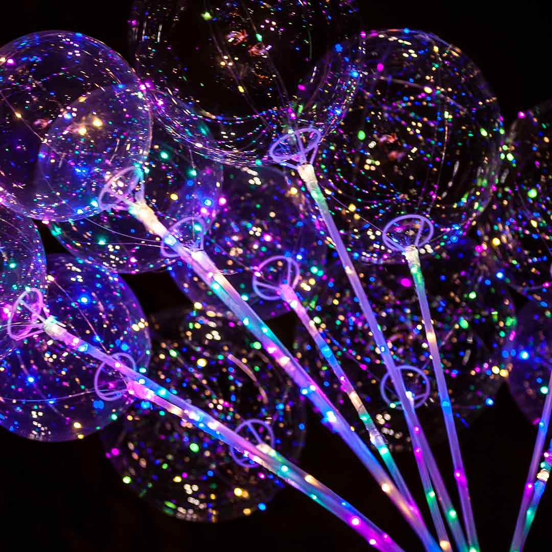 Ballons Fluorescents, Déco pour Soirée Fluo
