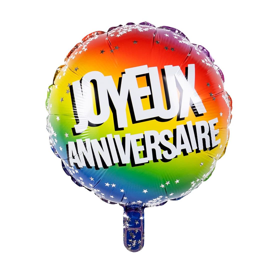 Ballons Aluminium pour anniversaires et fêtes